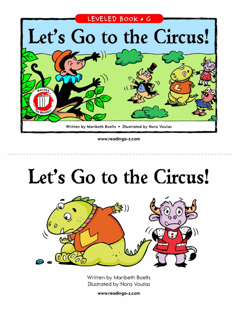 Let's Go To The Circus! | PDF