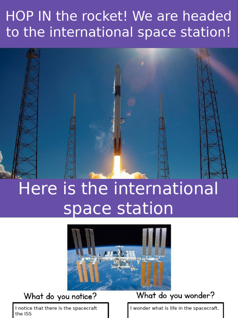 Bryson Virtual field trip International Space Station- OL | PDF ...