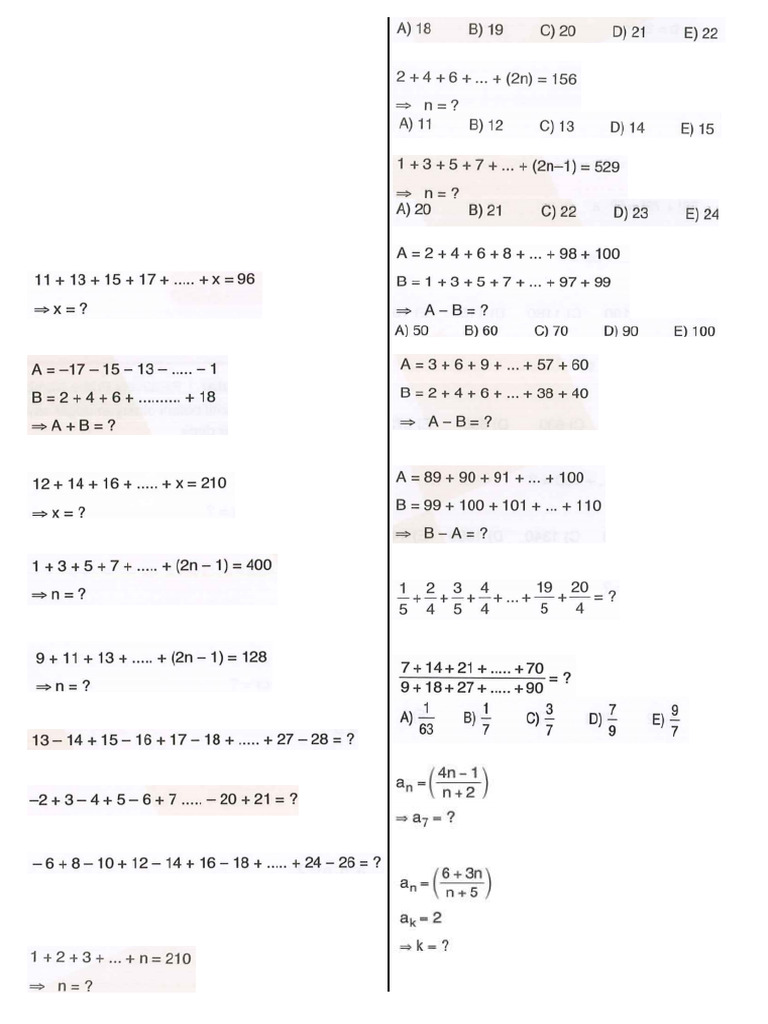 Progressiyalar 80 Ta Savol | PDF
