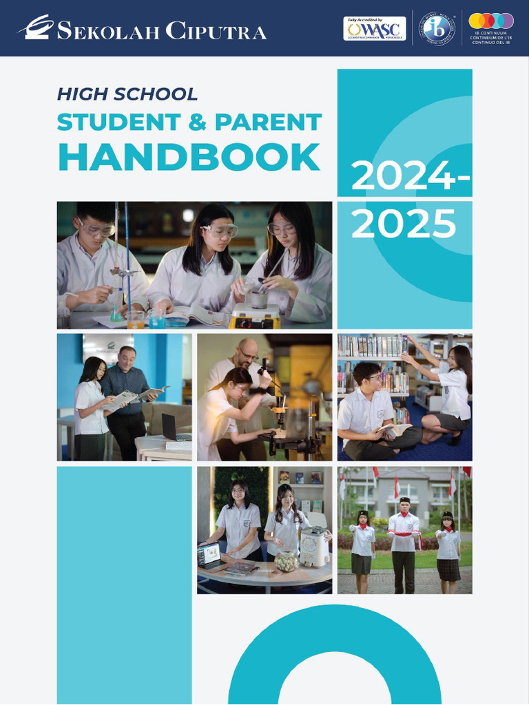 Sekolah Ciputra High School Handbook | PDF | Academic Integrity | Teachers