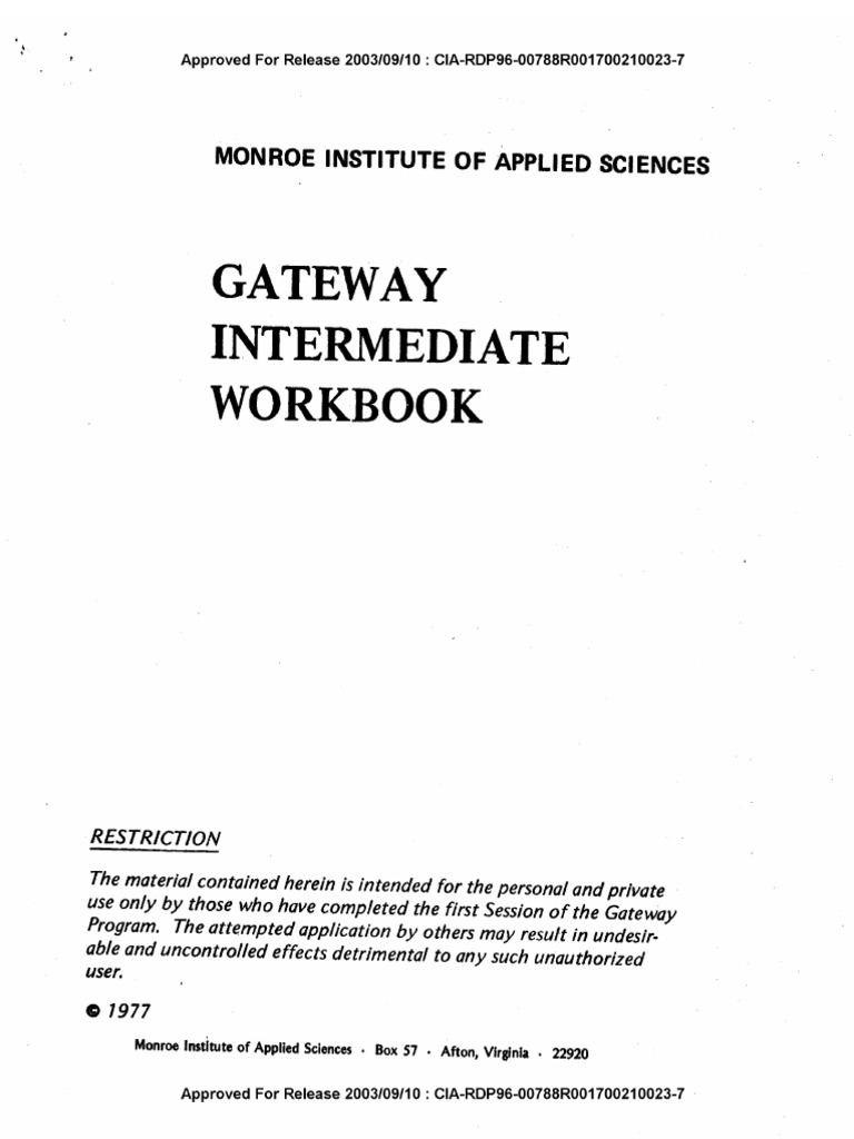 Parte 2 GATEWAY INTERMEDIATE WORKBOOK - MONROE INSTITUTE OF APPLIED ...