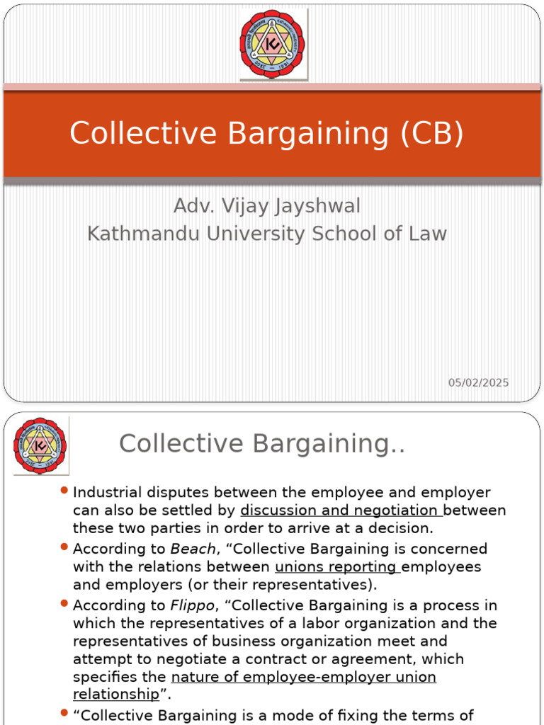 Collective Bargaining | PDF | International Labour Organization | Collective Bargaining