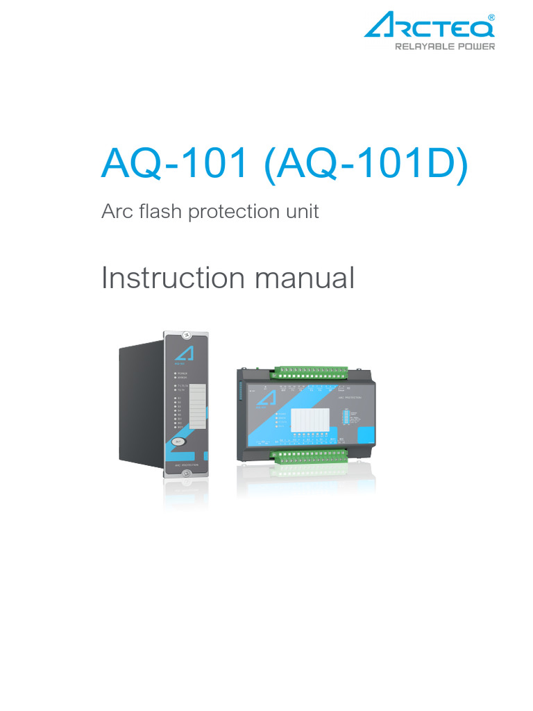 RELE DETECTOR DE ARCOS CELDAS SIEMENS - AQ-101D-Instruction-manual-v2.01-English | PDF | Relay ...