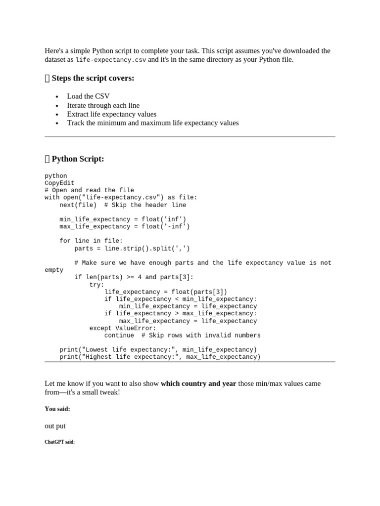 How To Do Python Data Set | PDF