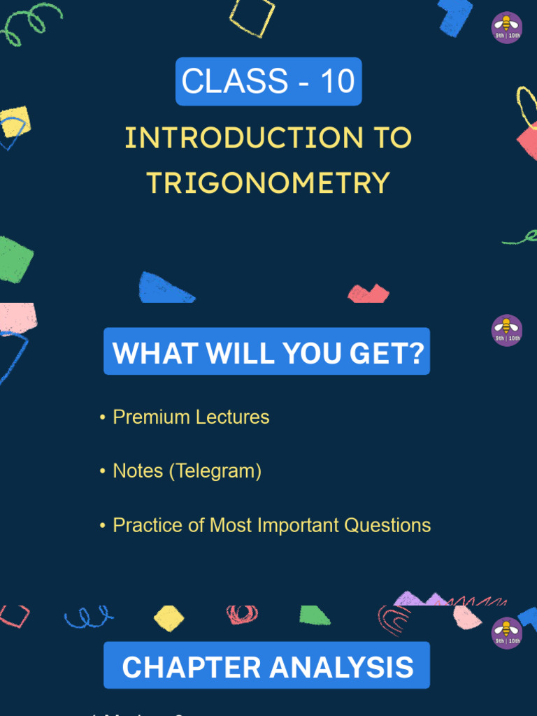 Introduction To Trignometry | PDF