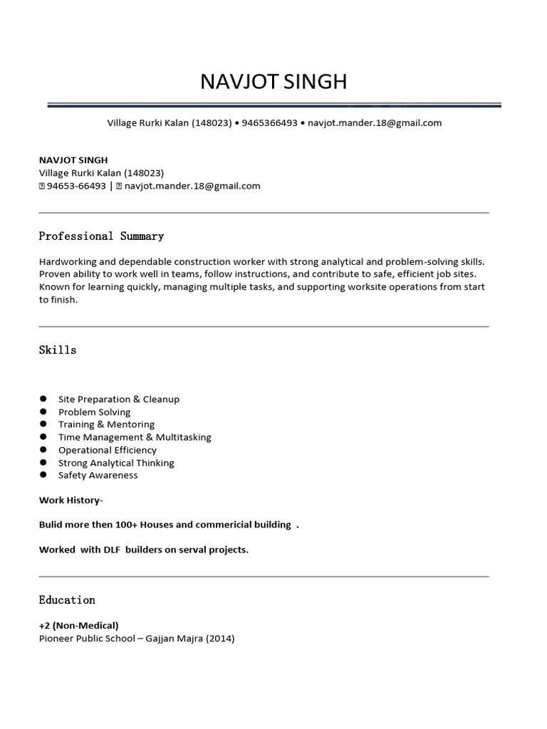 New Resume | PDF