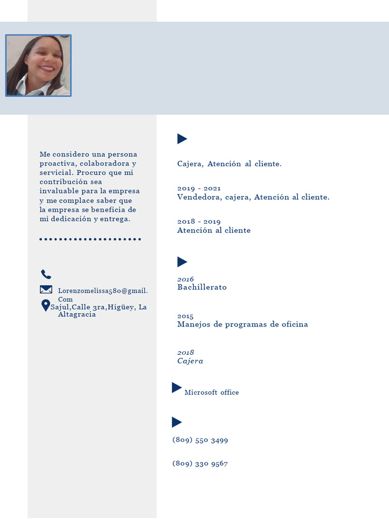 CV de Melissa C Lorenzo | PDF