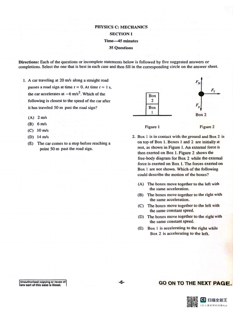 AP 2024 Mechanics | PDF
