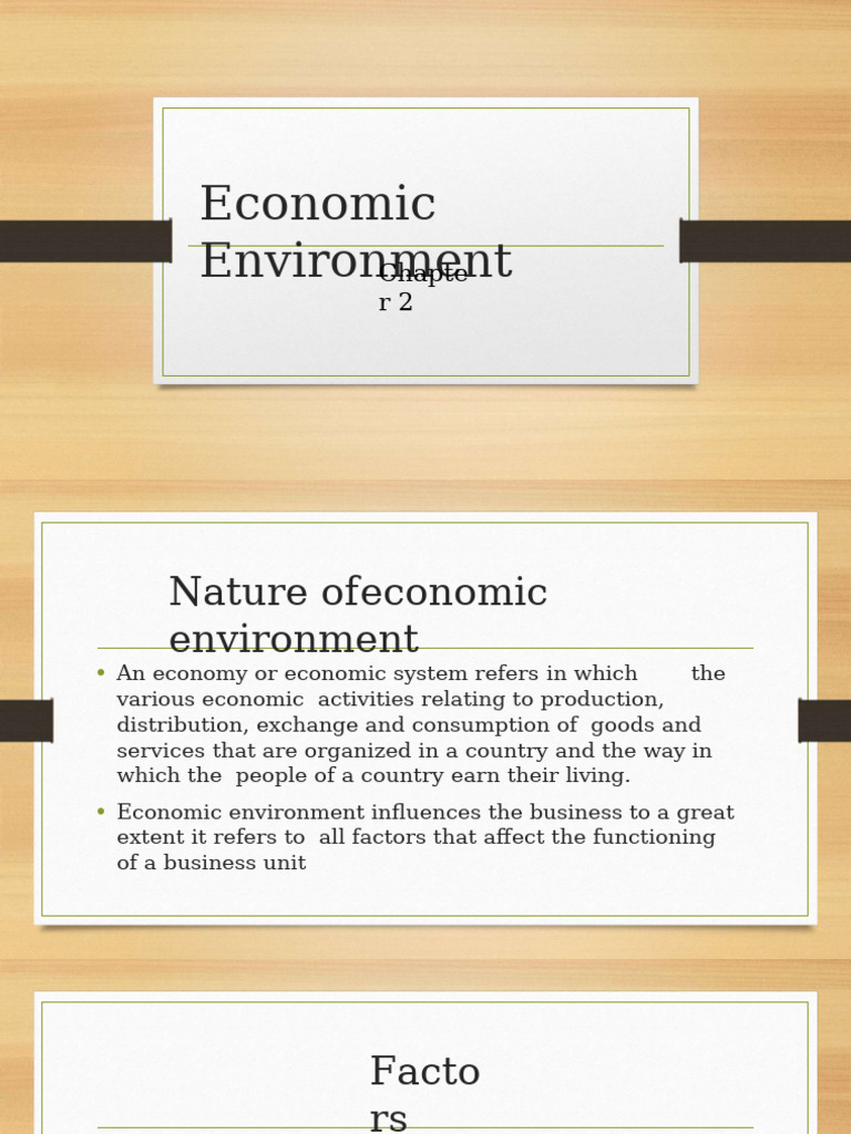 Understanding Economic Environments | PDF | Reserve Bank Of India ...