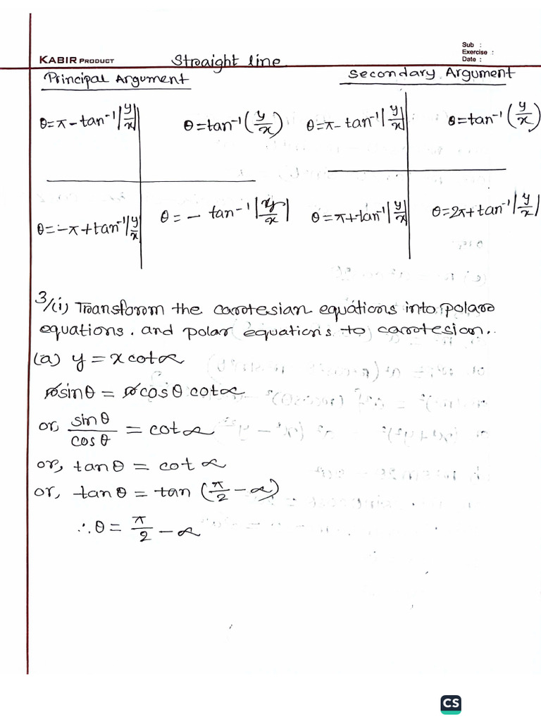 Straight Line (Incomplete) | PDF
