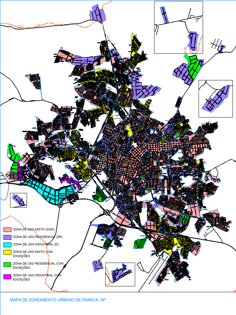 ZONEAMENTO 2025 Franca SP | PDF