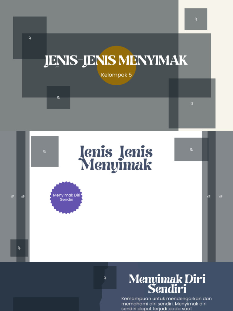 Jenis-Jenis Menyimak dalam Komunikasi | PDF