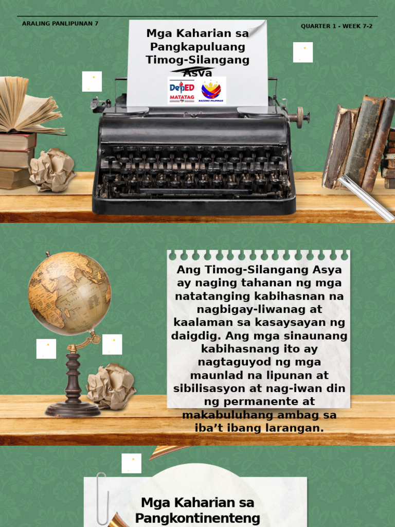 Ap7 q1 Week 7-2 Mga Kahariang Pangkapuluang Timog-Silangang Asya | PDF