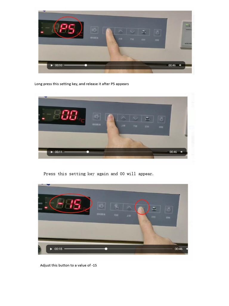 Temperature Setting Range | PDF