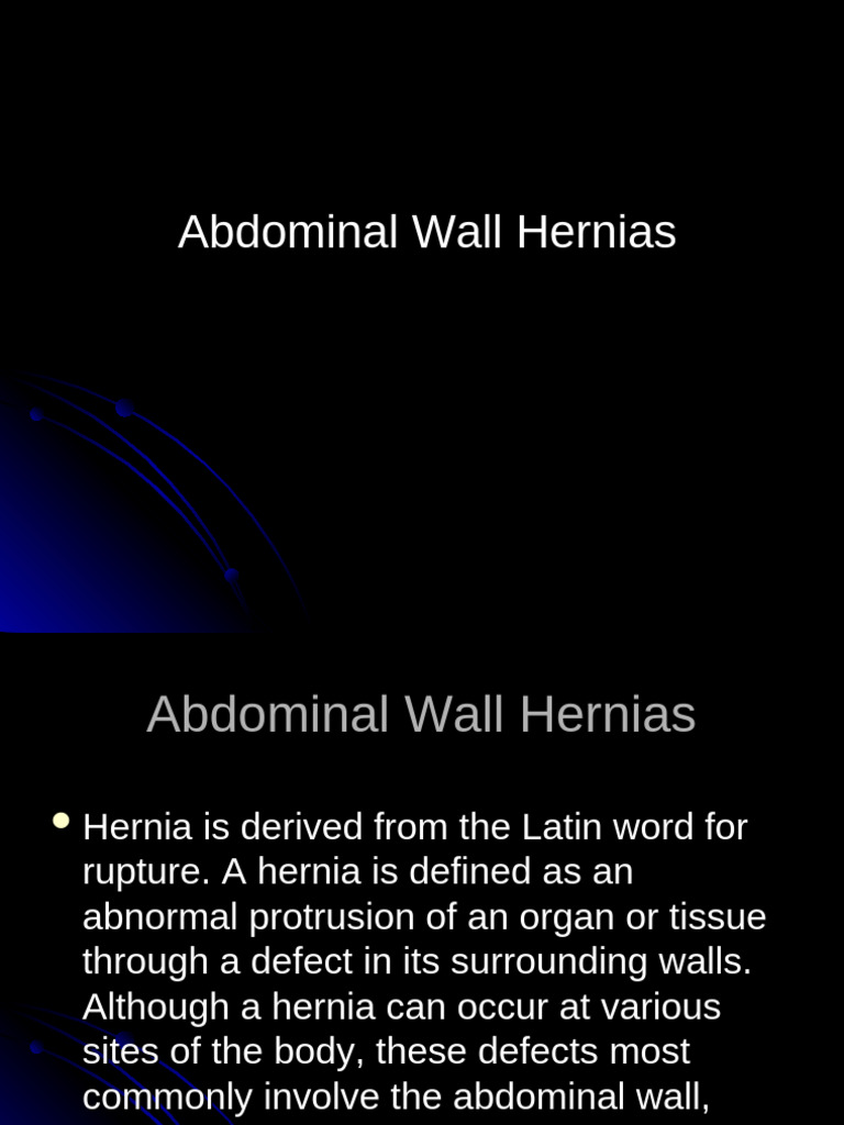 Abdominal Wall Hernias | PDF | Abdomen