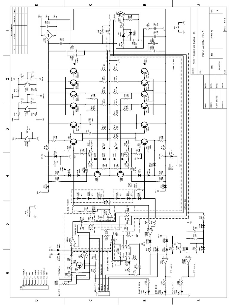 Peavey PV 1500 | PDF