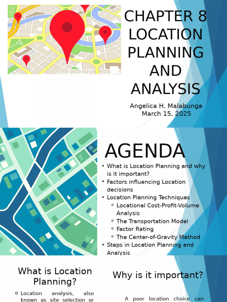 Location Planning and Analysis Techniques | PDF | Geographic ...