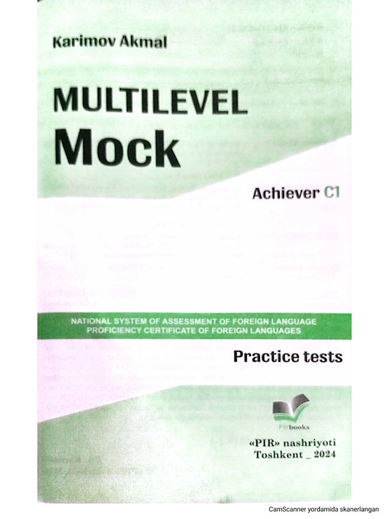 1 - Achiever c1 Mock | PDF