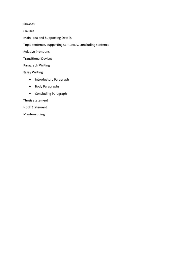 Midterm Syllabus | PDF