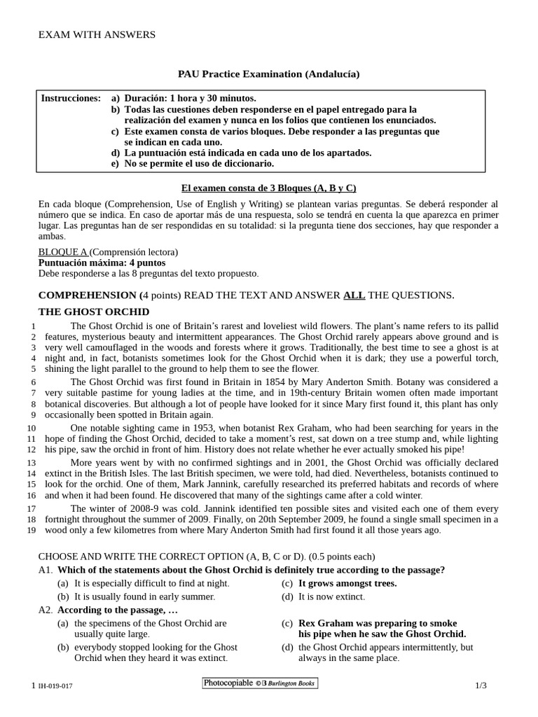 PAUAndalucia-GhostOrchid ANK | PDF