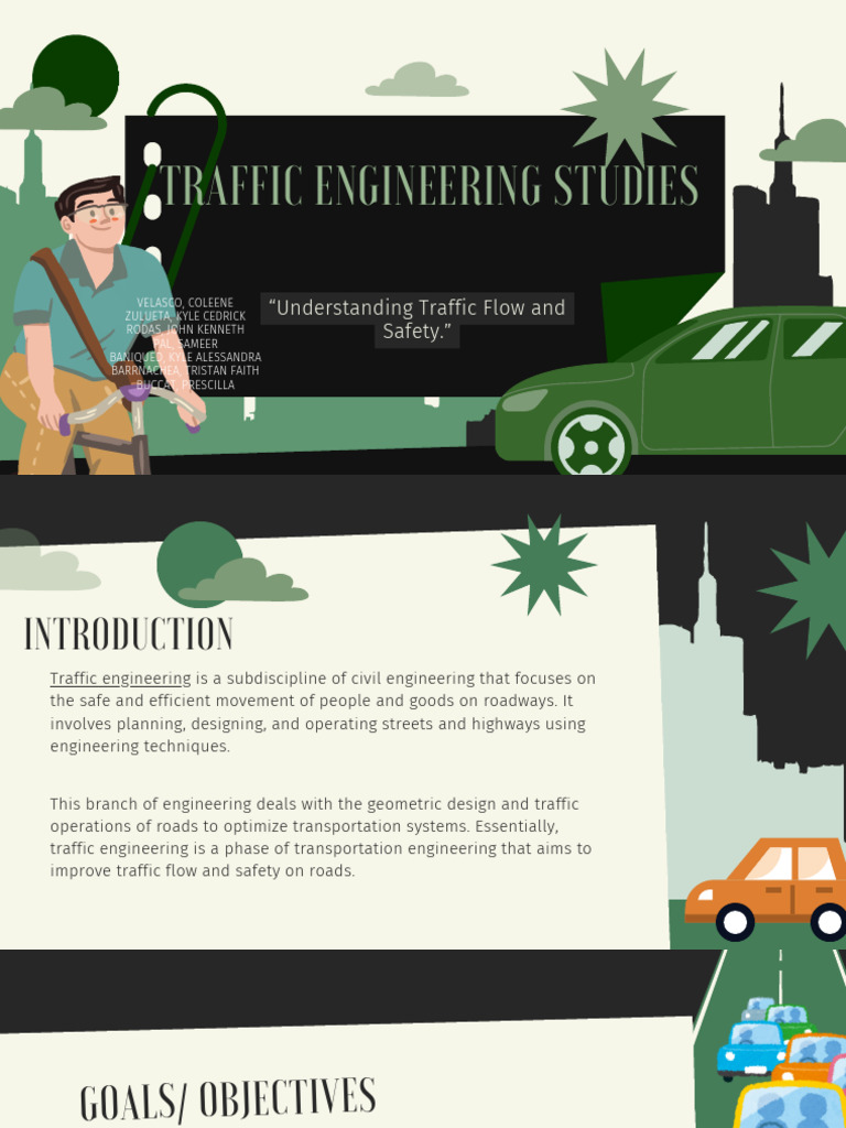 Traffic Engineering Studies | PDF | Intersection (Road) | Traffic