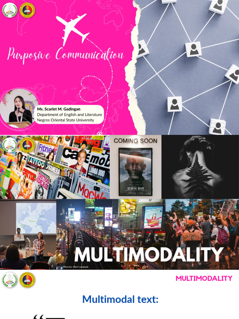 Multimodality April2025 Version | PDF | Human Communication | Communication