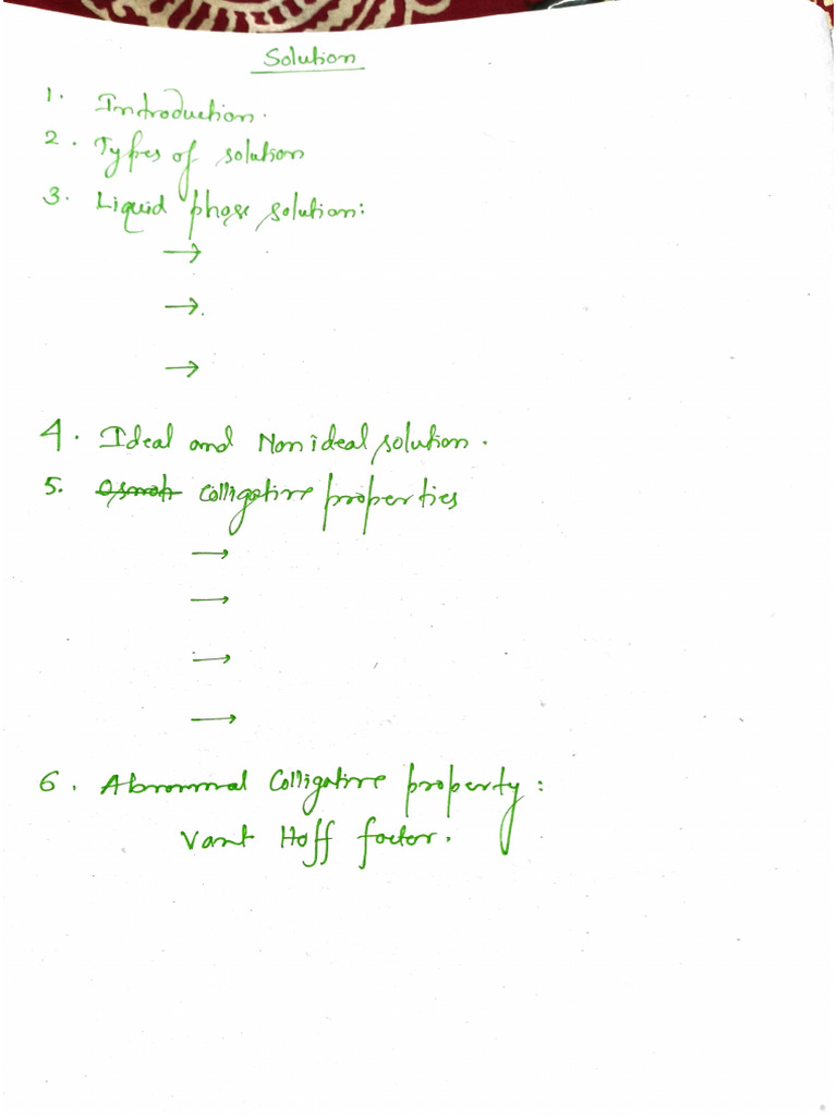 Solution - Class - 1 | PDF