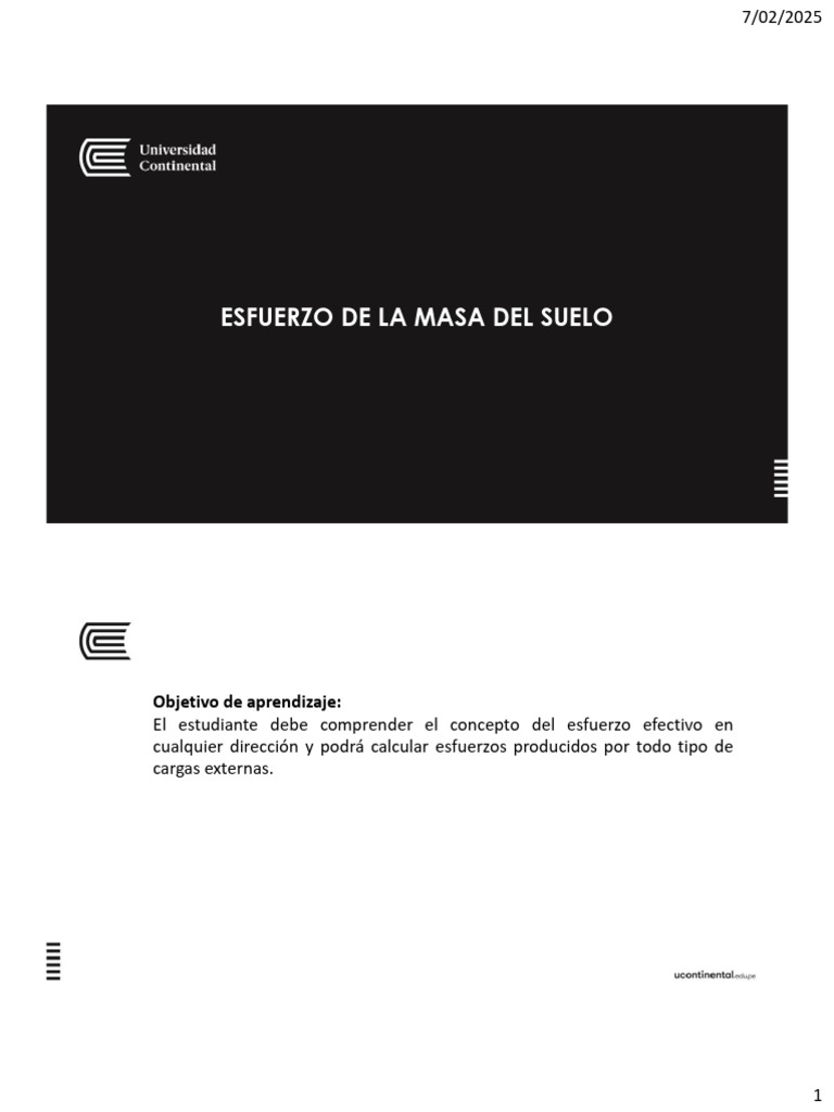 10 Esfuersos en Masa de Suelos | PDF | Estrés (Mecánica) | Agua