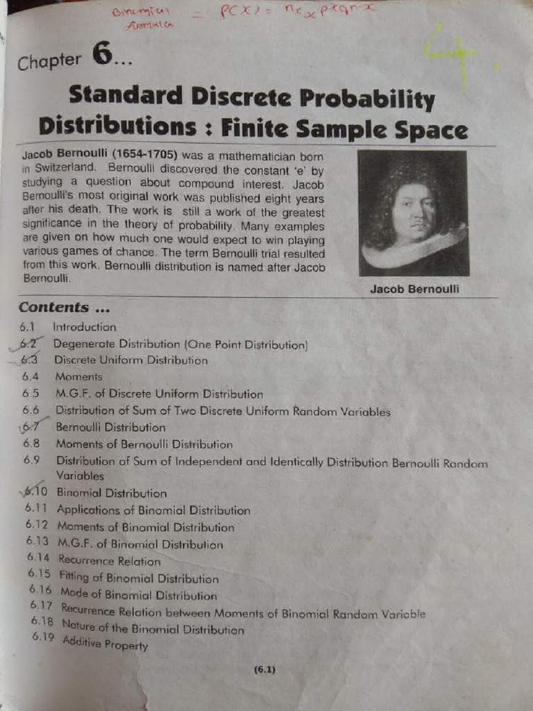 Standard Discrete Probability Distribution | PDF | Probability Distribution | Probability
