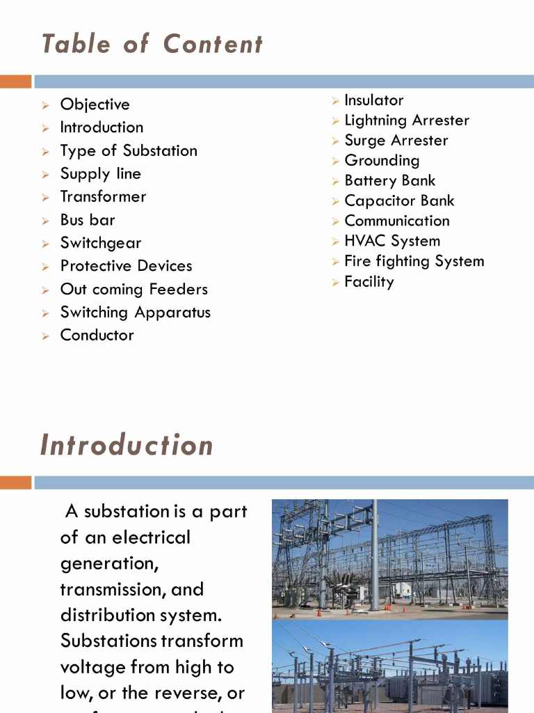 Electric Substation | PDF