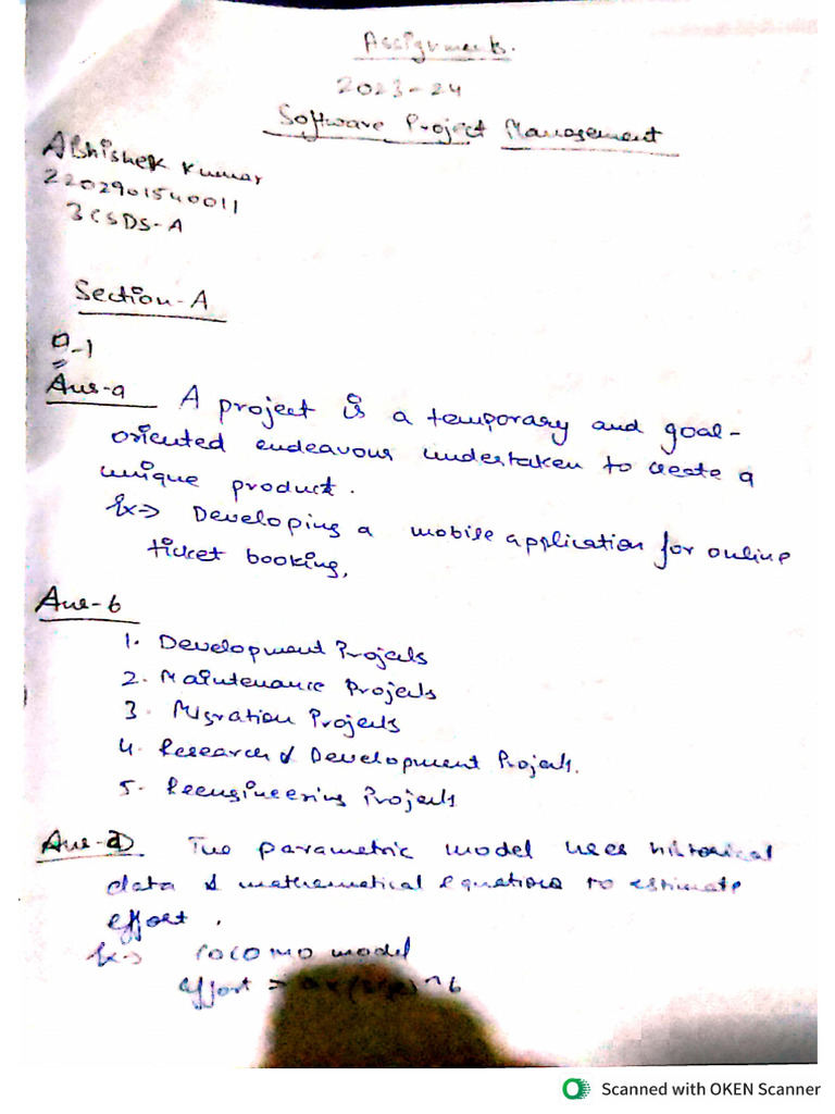 SPM 2023-24 Paper Solution | PDF
