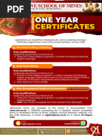 Bulawayo Polytechnic 2026 Intake Details | PDF | Engineering | Diploma