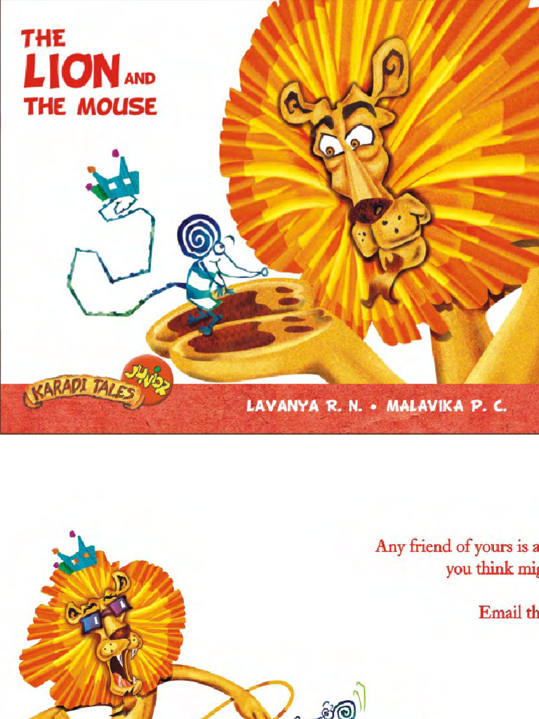 Lavanya R. N. - The Lion and The Mouse-Karadi Tales Company (2010) | PDF
