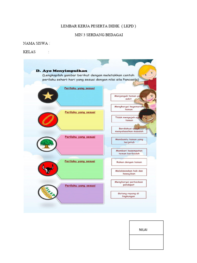 LKPD Kelas 2sem Genap 2024-2025 | PDF