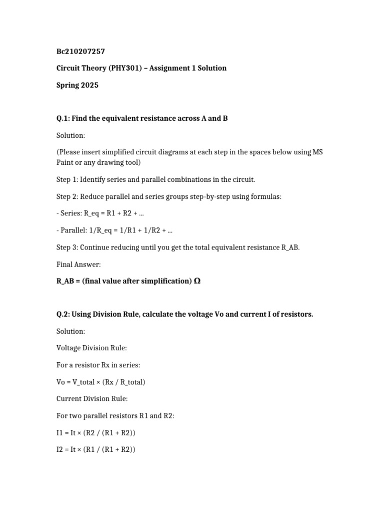 PHY301 Assignment1 Bc210207257 | PDF