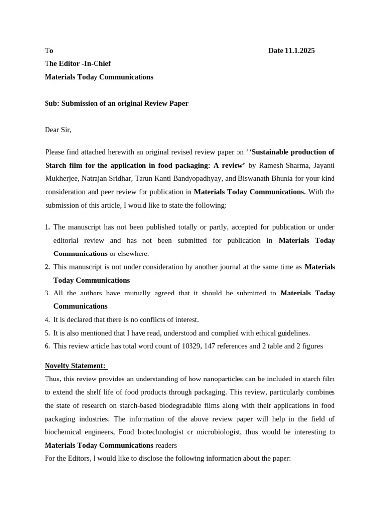 Cover Letter - MC | PDF