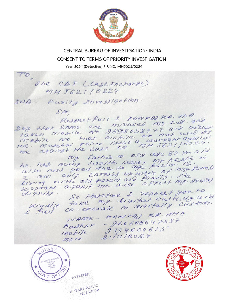 Priority Investigation Approved.2 | PDF