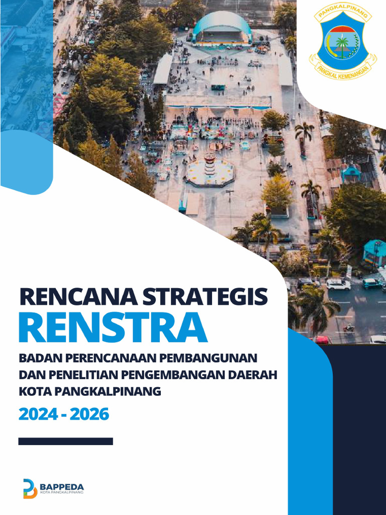 Renstra 2024-2026 Badan Perencanaan Pembangunan Dan Penelitian Pengembangan Daerah | PDF