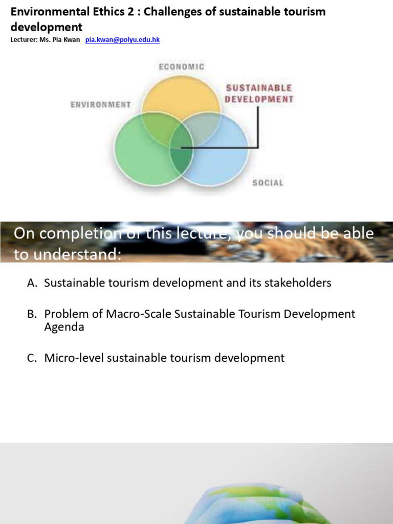 Sustainable Tourism Development Challenges | PDF | Sustainability ...