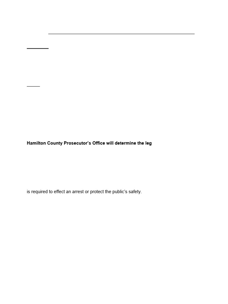 CPD Discharging Firearms Policy | PDF | Deadly Force | Police