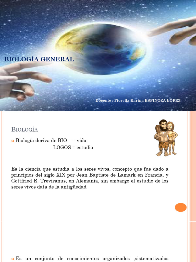 Introducción a la Biología General | PDF | Organismos | Biomoléculas