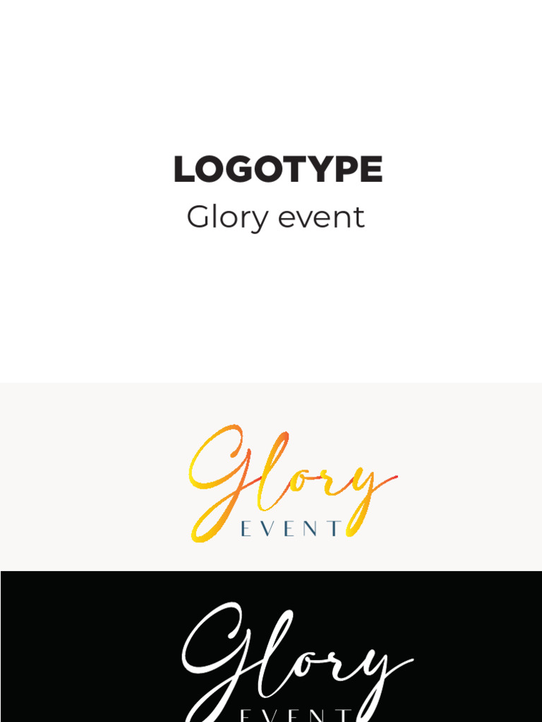 Logotype - Glory | PDF