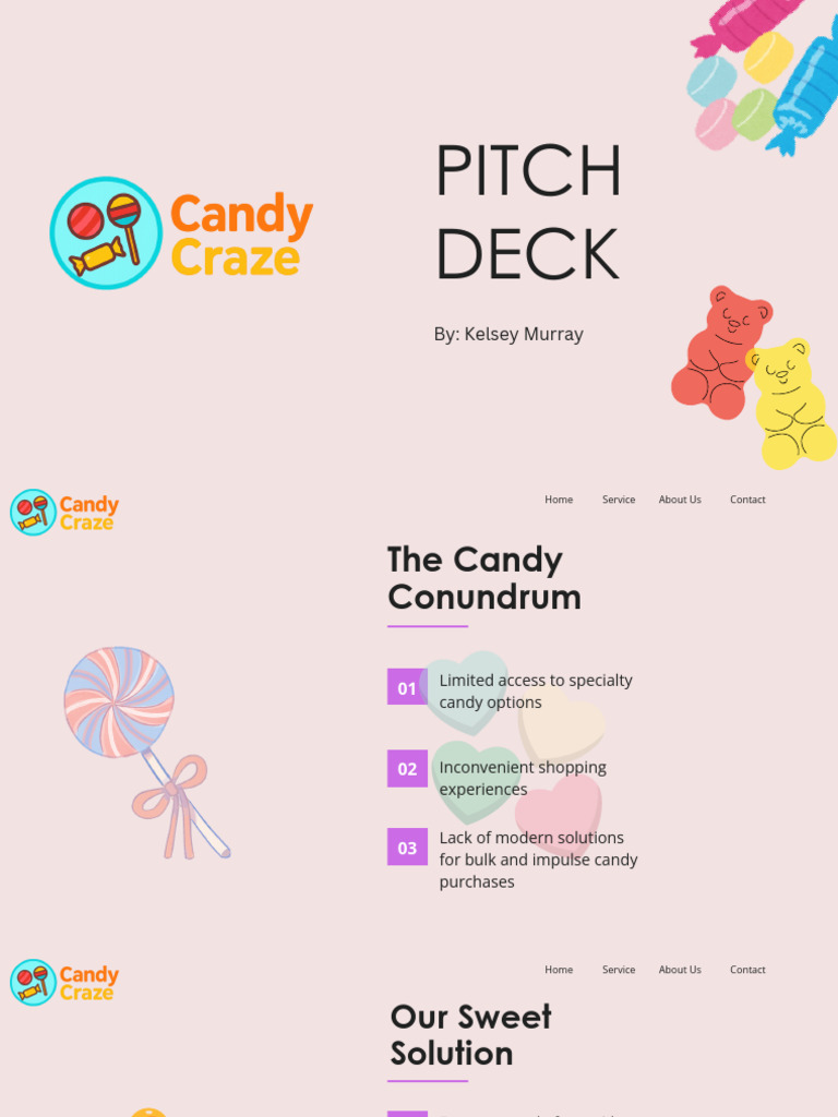 Kelsey-Murray-Candy Craze-Pitch-Deck-Presentation2025COMP312 | PDF