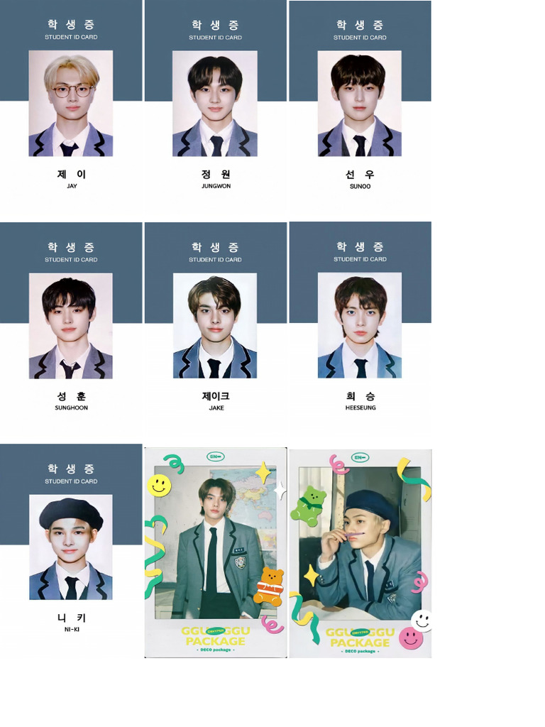 Enhypen Id Card | PDF