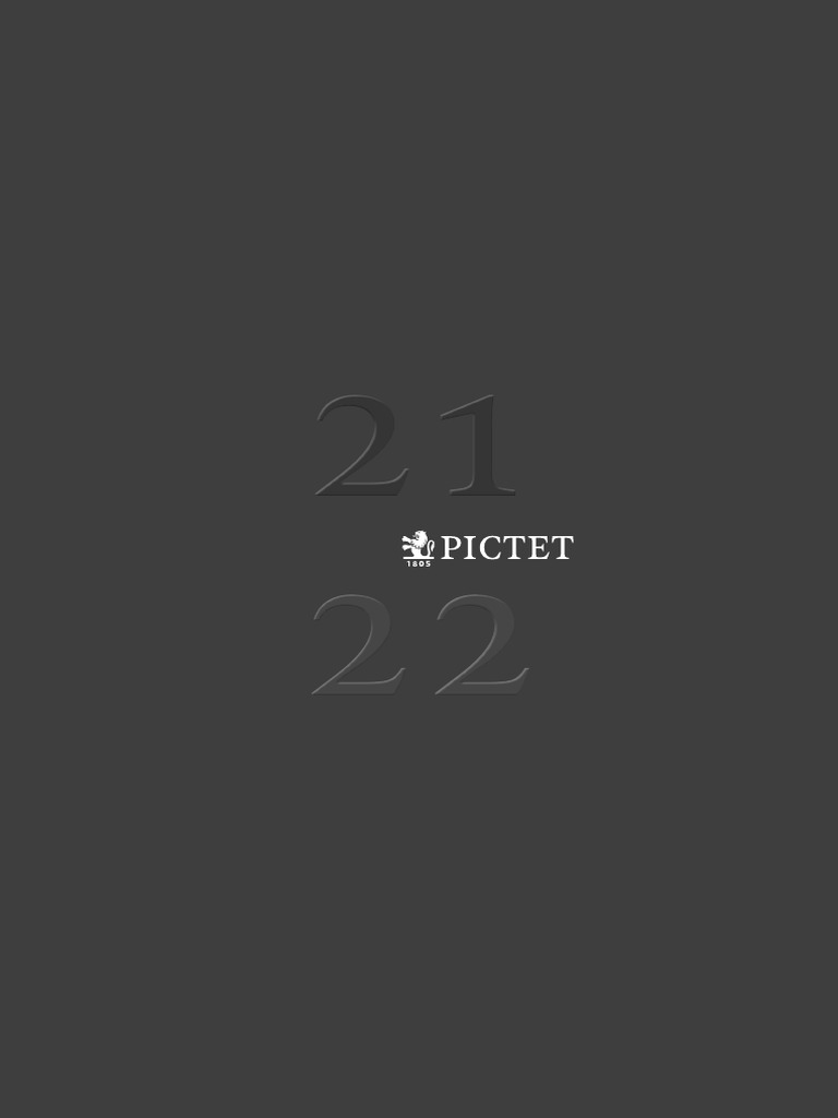 Pictet Group - AnnualReview 2021 EN - Pdf.coredownload | PDF | Investment Management | Investing
