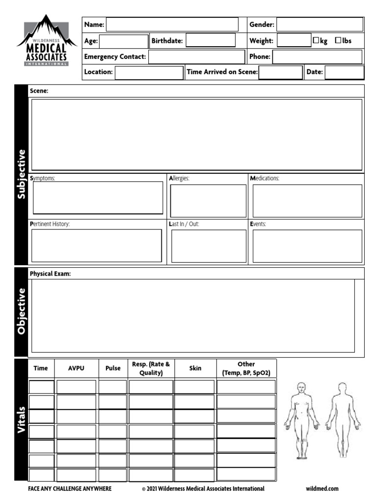 2021-SOAP-Note-Fillable-form | PDF