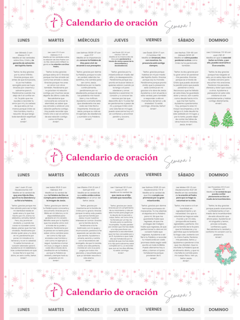 xPcv1WOoQgSX9wmmzC20 Calendario Oraci N | PDF | Cristo (título) | Oración