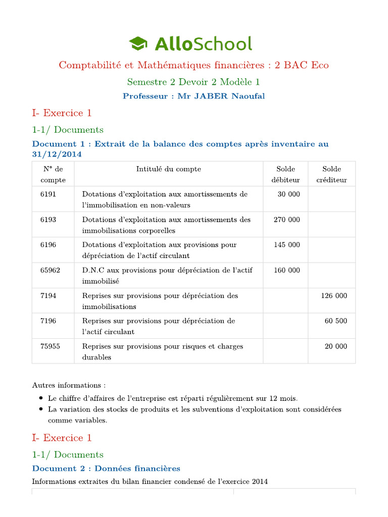 compta-2bac-eco-semestre-2-devoir-2-modele-1-4 | PDF