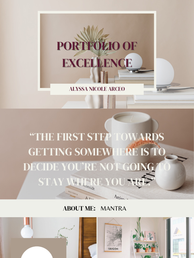 Portfolio of Excellence - Arceo | PDF | Real Estate Appraisal | Business
