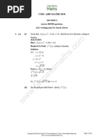 CSEC Add Maths 2017 May Past Paper Solutions | PDF | Quadratic Equation ...
